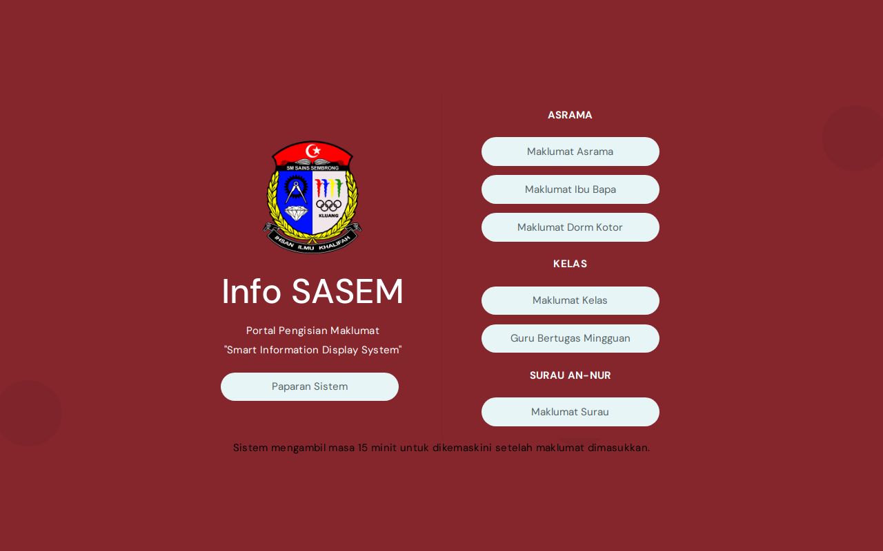 Info SASEM